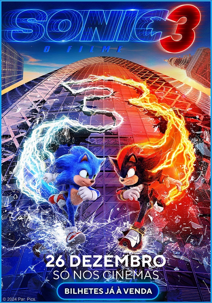 Sonic 3: O Filme (VP) - Oeiras Parque, o Shopping da Linha